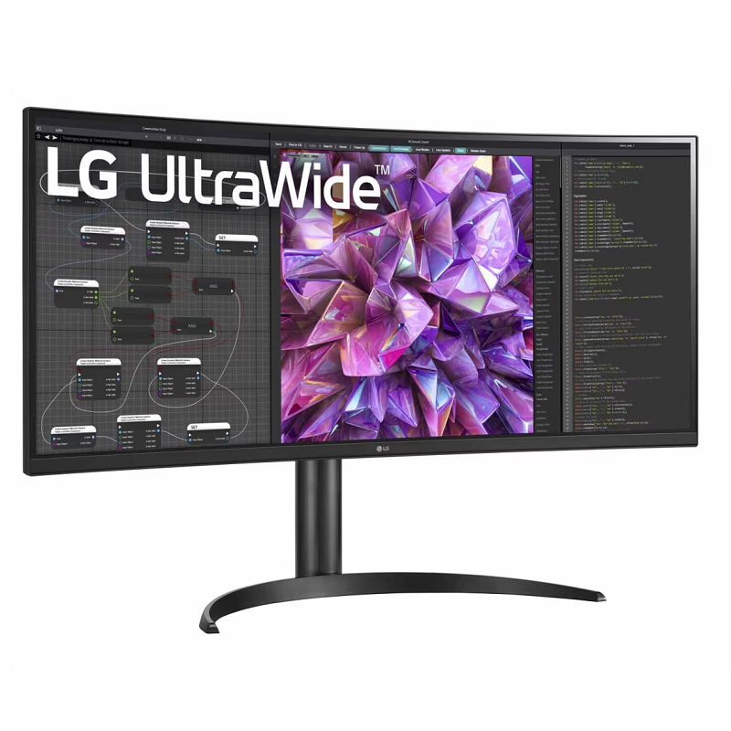 قیمت و خرید LG 34WQ75C-B Curved UltraWide QHD Monitor